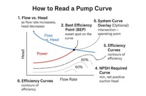 How to read a pump curve and before selecting a pump? - eeediary.com